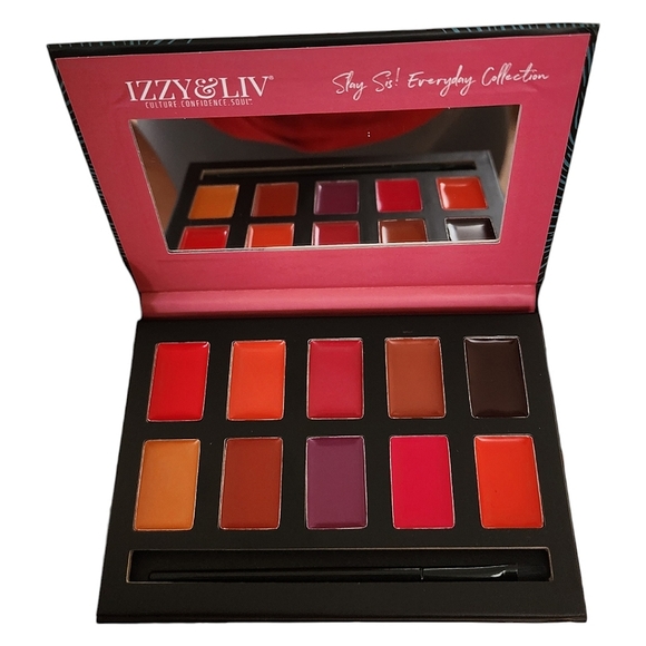Izzy & Liv | Makeup | Izzy Liv Colored Lipgloss Balm Palette | Poshmark